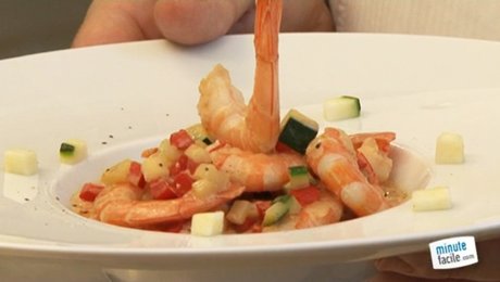 Recette : crevettes à la créole - Minutefacile.com